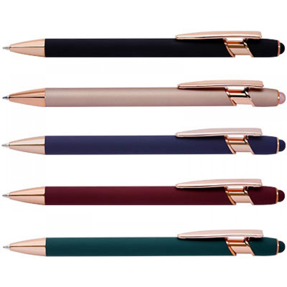 Rose Gold (Rubber) Pens | PromoGallery